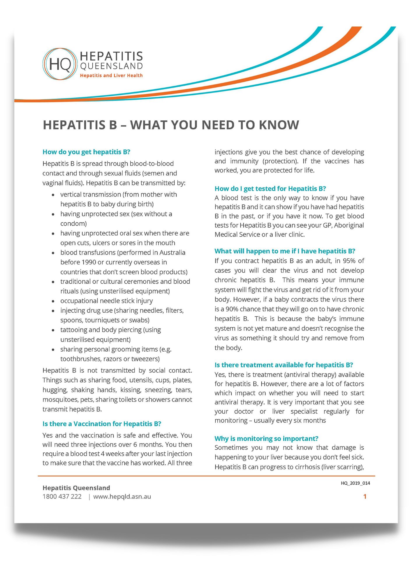 Hepatitis Resources | Hepatitis QLD
